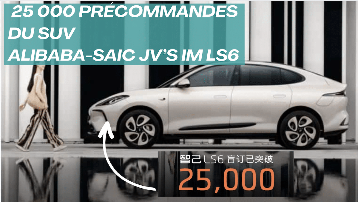 25 000 Précommandes en Aveugle pour le SUV Alibaba-SAIC JV’s IM LS6