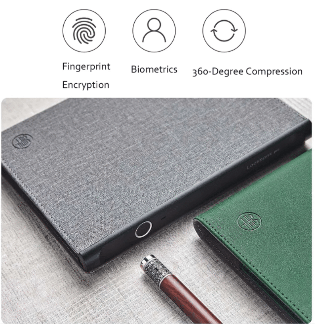 Bloc-notes Xiaomi avec déverrouillage par empreintes digitales, du ...