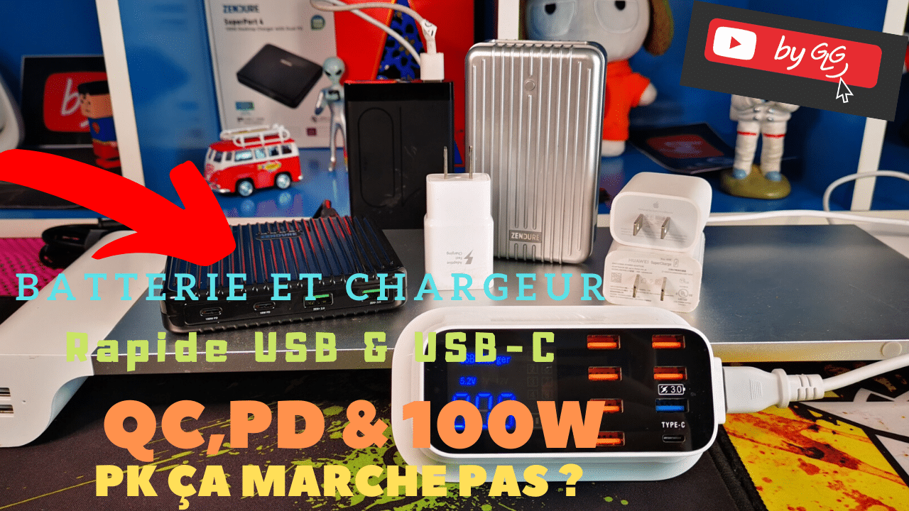 Les meilleurs chargeurs rapides