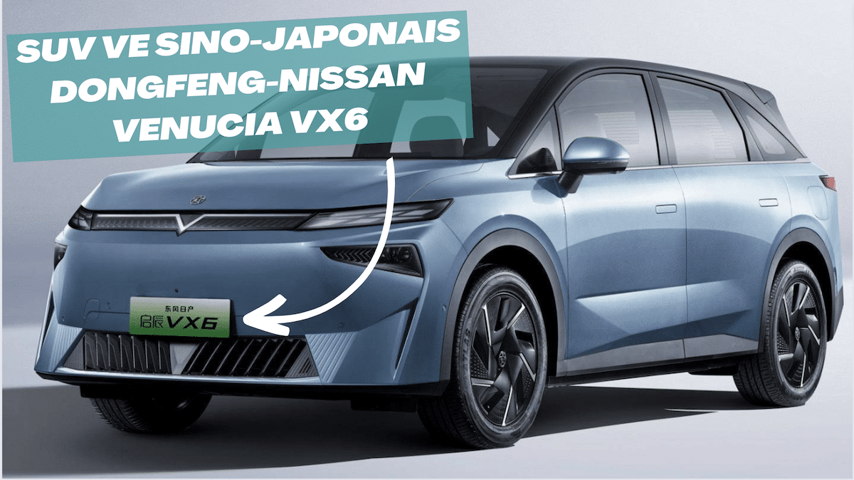 Venucia VX6 : Premières Images Officielles du SUV Compact Électrique Sino-Japonais de Dongfeng ...