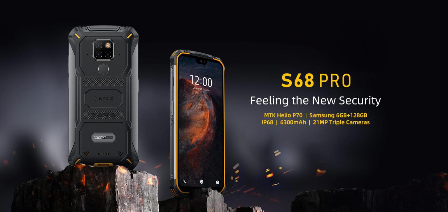 DOOGEE S68 Pro : le premier smartphone robuste avec chargement sans fil ...