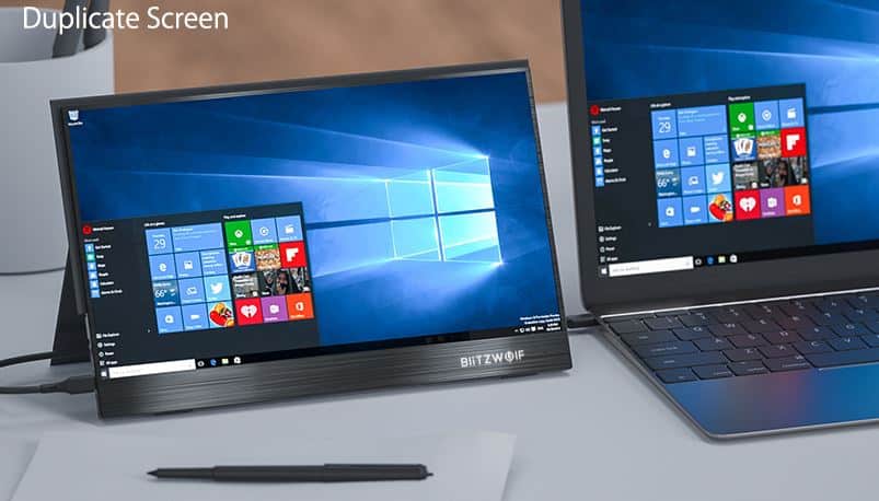 Ecran tactile usb-c auto-alimenté de 11.6" FHD à 15.6" 4K BlitzWolf® BW-PCM