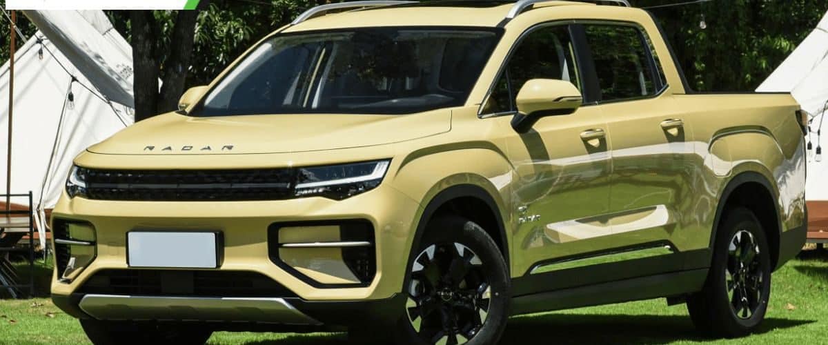 Le pick-up électrique Geely Radar RD6 se dirige vers l'étranger ...