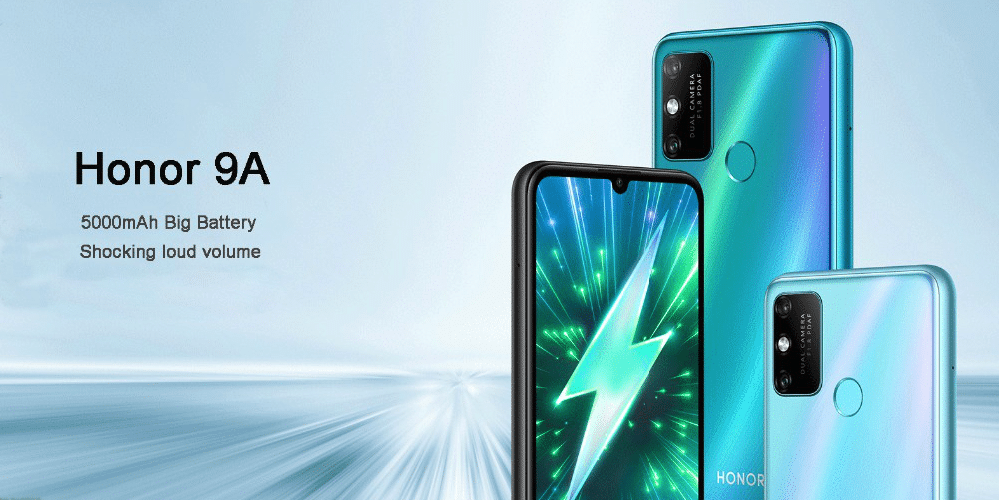 HUAWEI Honor Play 9A , 6,3" avec double caméra arrière et 5000mAh pour 160€