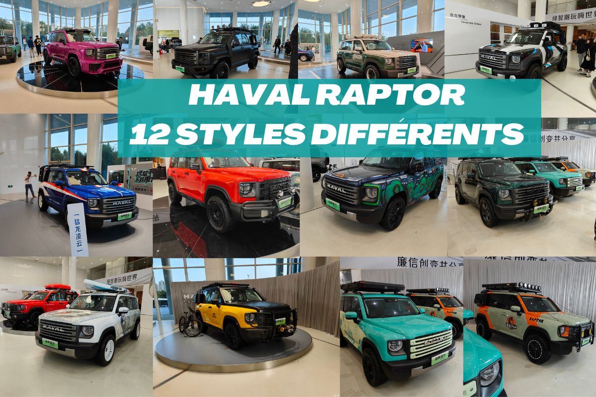 Les 12 Haval Raptor Modifiées Électrisent le Tout-Terrain Chinois