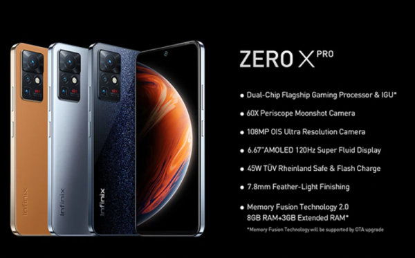 Infinix ZERO ULTRA et infinix ZERO X PRO confirmés pour un lancement mondial le 5 octobre, on a ...