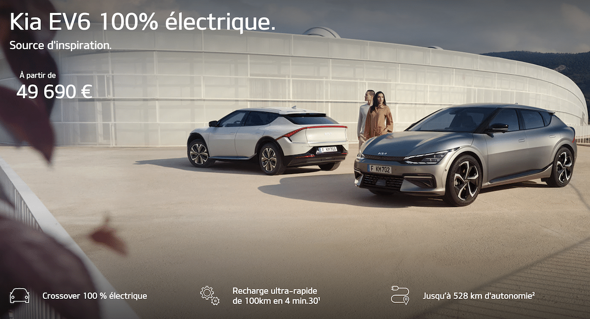Kia EV6 : la berline électrique avec charge rapide 800V maintenant disponible en pré-commande en ...