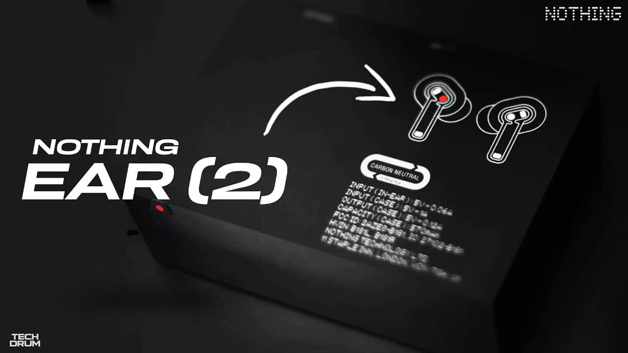 Les nouveaux écouteurs NOTHING EAR (2), Nothing change, ou presque