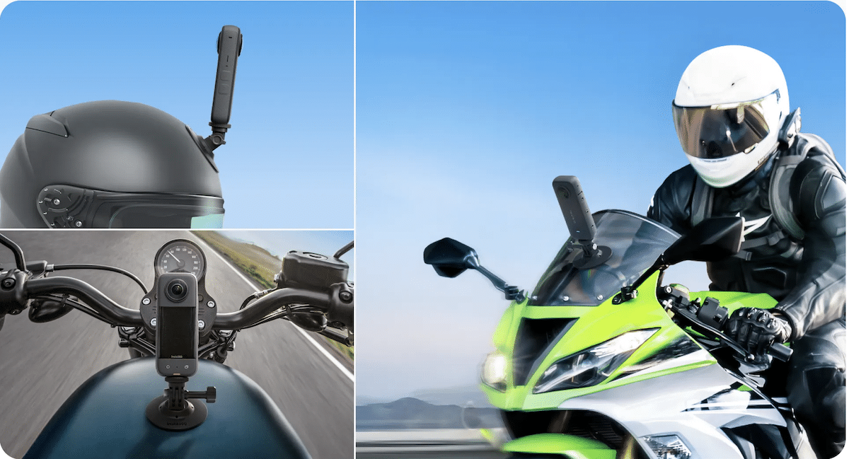 🔥 Nouveau Kit Moto Camera Sport : Capturez vos Aventures à Moto comme ...