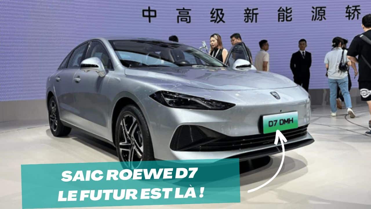 SAIC Roewe D7 : La Version de Production entre en Scène, Disponible Fin d'Année