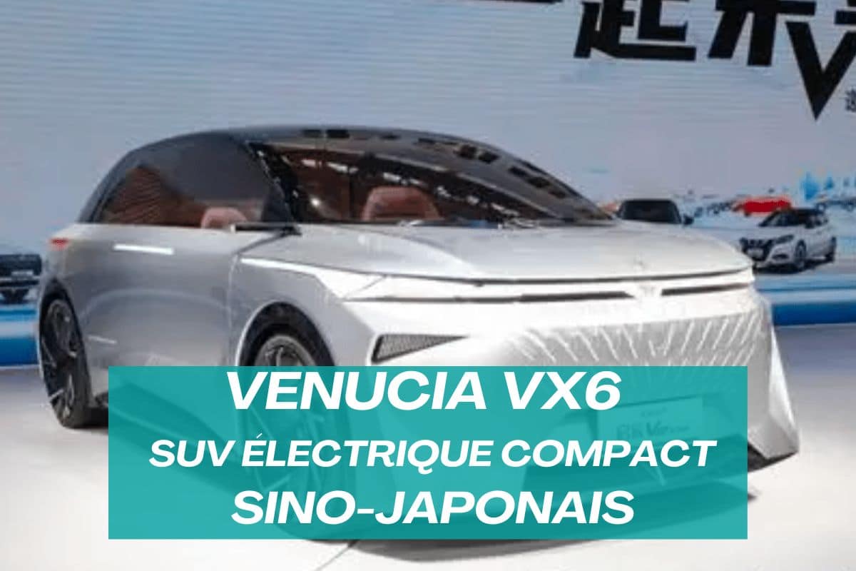 Venucia VX6 : Le Premier SUV Électrique Compact Sino-Japonais arrive le 23 Octobre