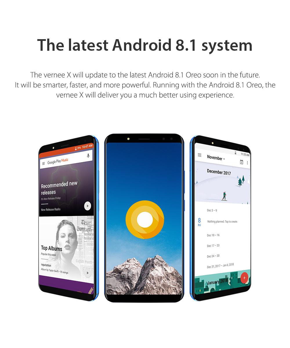 Le Nouveau Vernee X 4Gb + 64Gb avec 4 caméras et plein écran est à ...