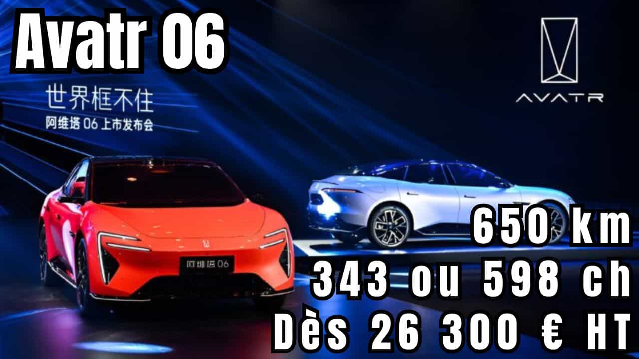 Avatr 06 : la berline Huawei à partir de 26 300 € HT qui défie la Tesla ...