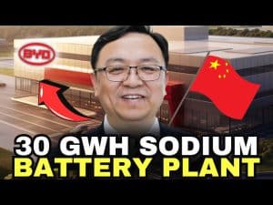 BYD Lance la Construction d'une Usine 30 GWh Batteries Sodium-Ion en Chine