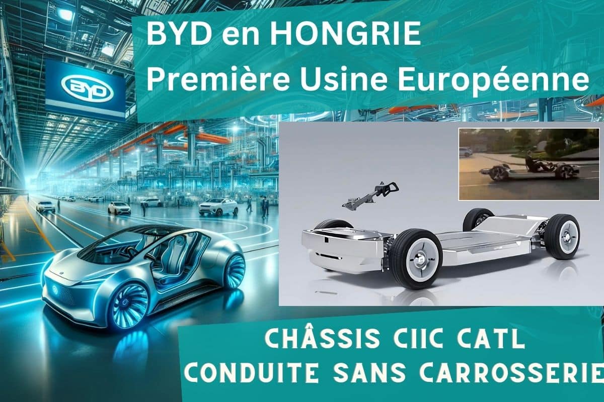 BYD Annonce sa Première Usine Européenne en Hongrie et CATL Présente le Châssis CIIC Conduisant ...