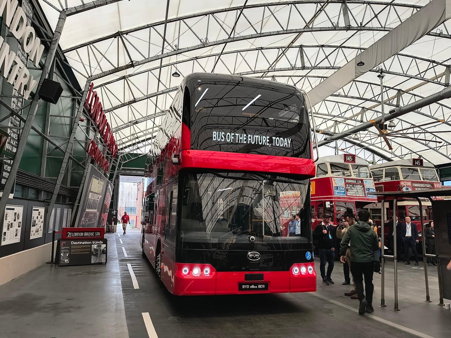 BYD BD11 : Le Prochain Bus Rouge de Londres sera électrique avec 457 kWh