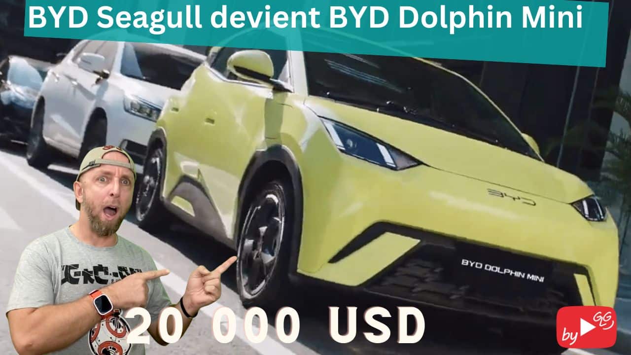 Le BYD Seagull, rebaptisé Dolphin Mini, conquiert l'Amérique du Sud à ...