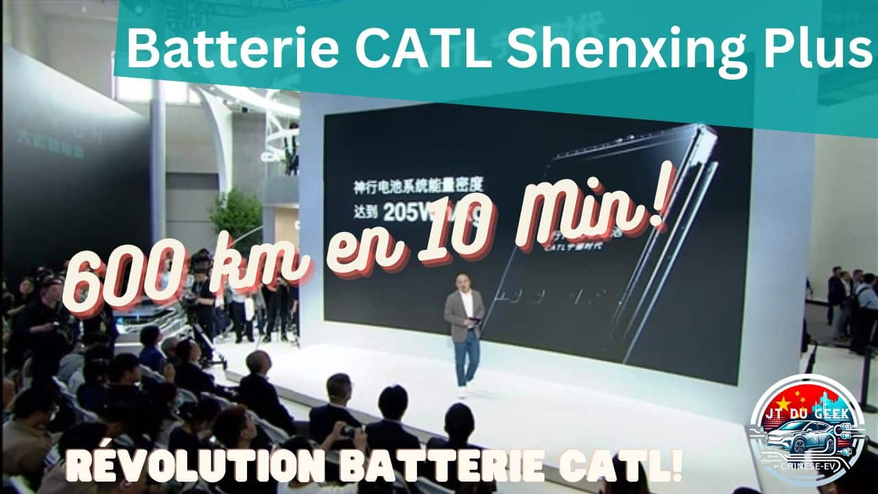 CATL dévoile la batterie Shenxing Plus : 600 km en 10 minutes, à ...