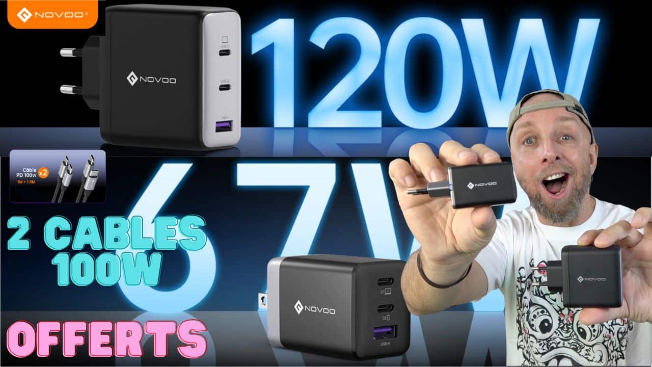 Les Nouveaux Chargeurs Novoo 67W & 120W Révolutionnent la Recharge ...