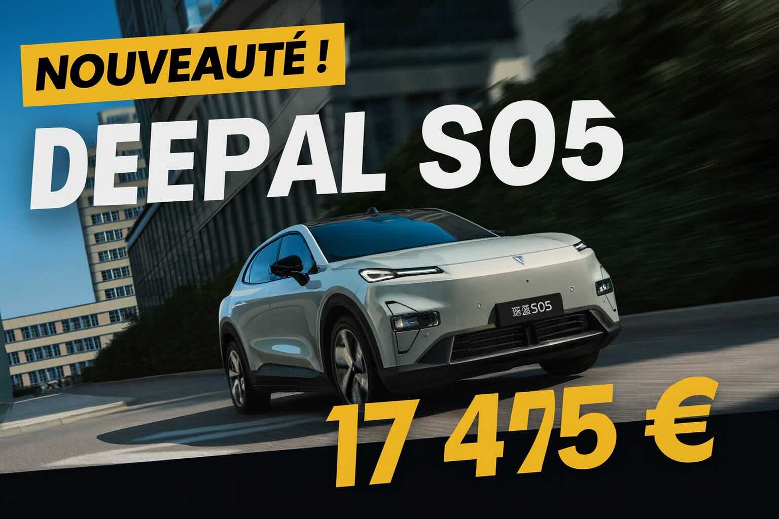 Deepal S05 2026 : Le SUV électrique compact gagne 110 km d’autonomie et reste sous les 18 000 ...