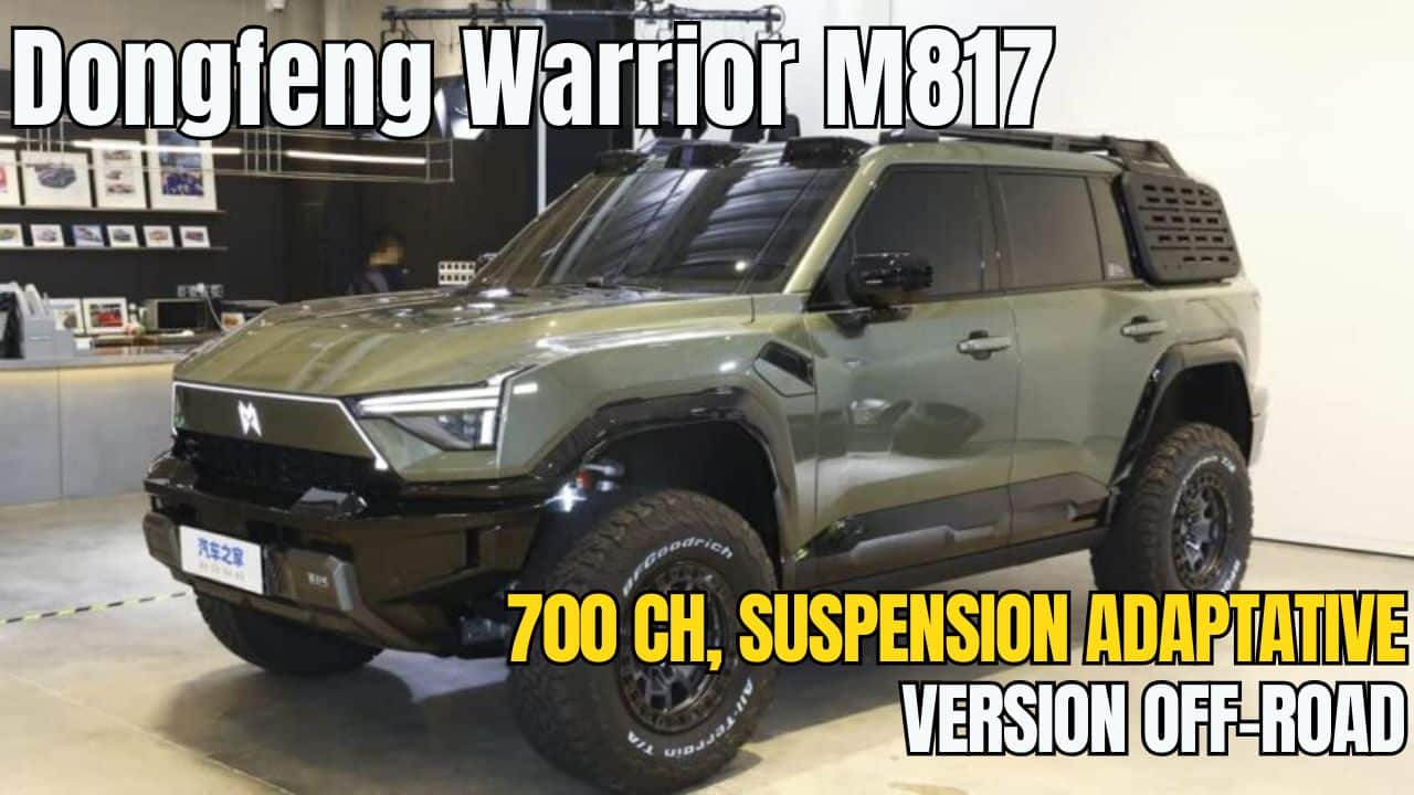Dongfeng Warrior M817 : le 4x4 hybride de 700 ch qui défie tous les terrains