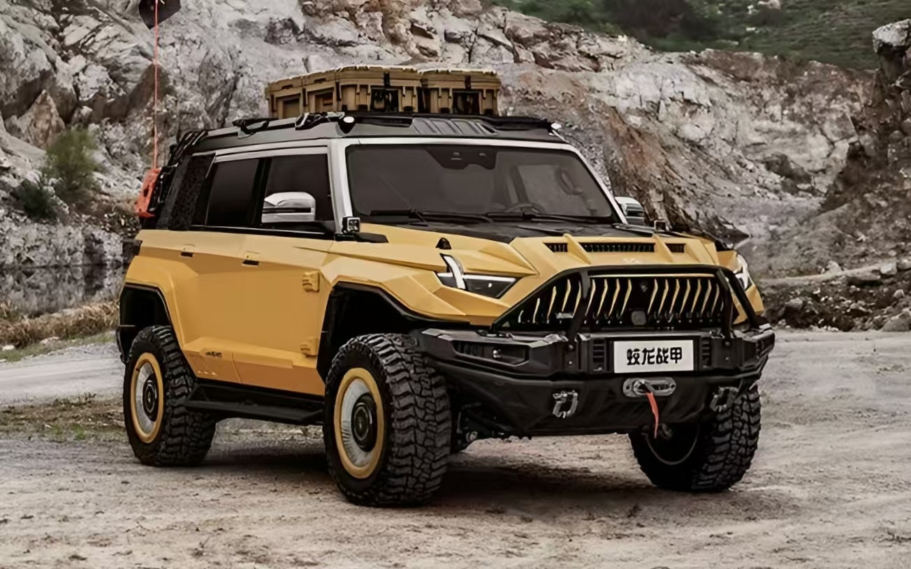 Nouveau Dongfeng M-Hero 917 Dragon Armor Edition, un SUV tout-terrain électrique et hybride ...