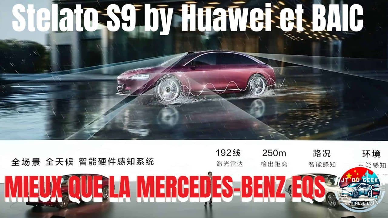 Huawei et BAIC lancent la Stelato S9 pour rivaliser avec la Mercedes-Benz EQS, à partir de 51 ...