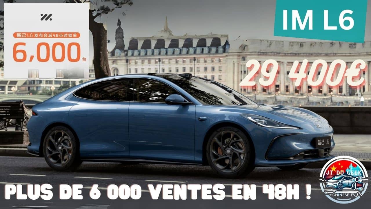 IM L6 : Plus de 6 000 unités vendues en 48 heures après son lancement, prix à partir de 29 400