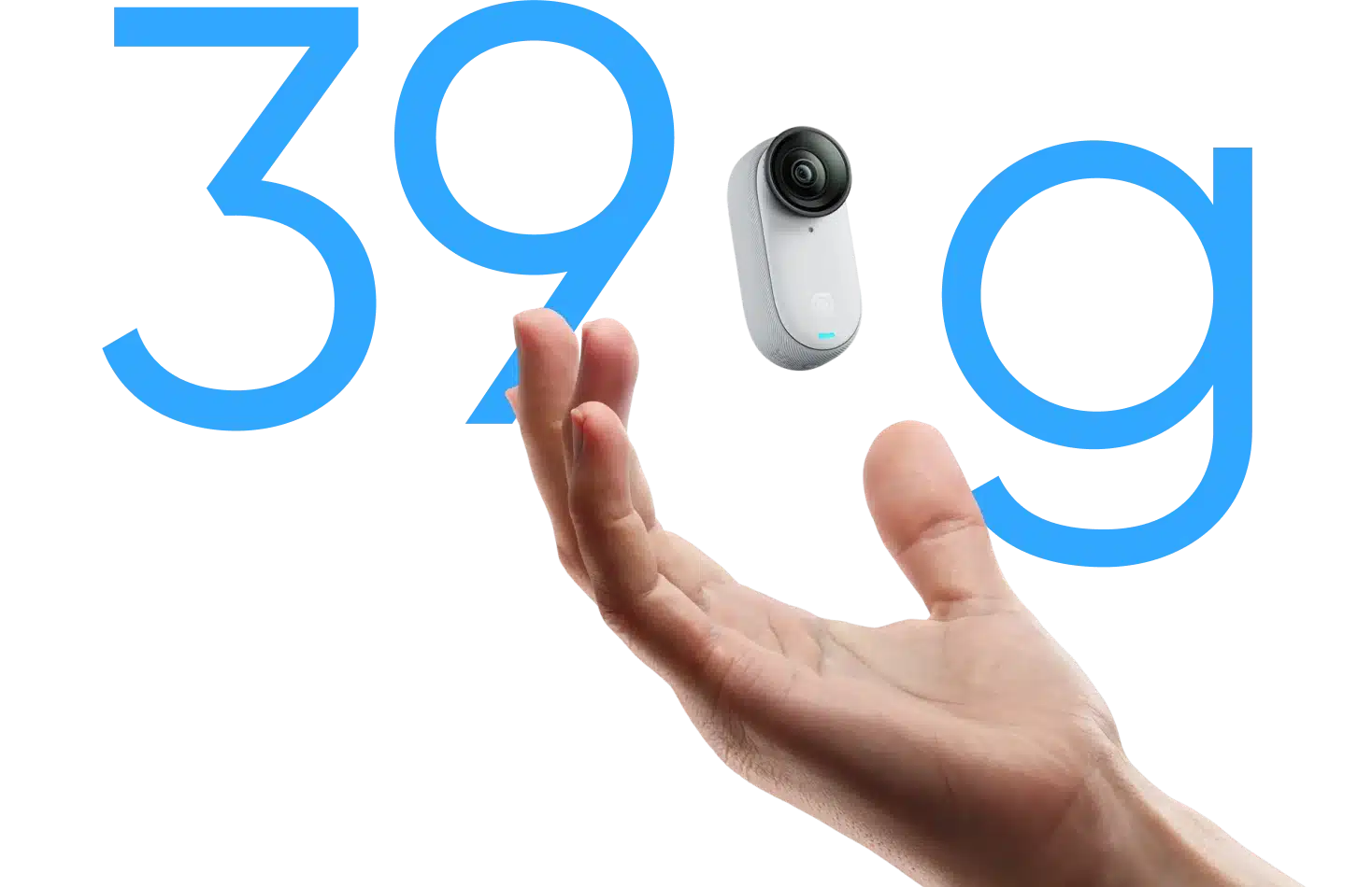 La Plus Petite Caméra 4K Etanche avec Stabilisation : Insta360 GO 3S