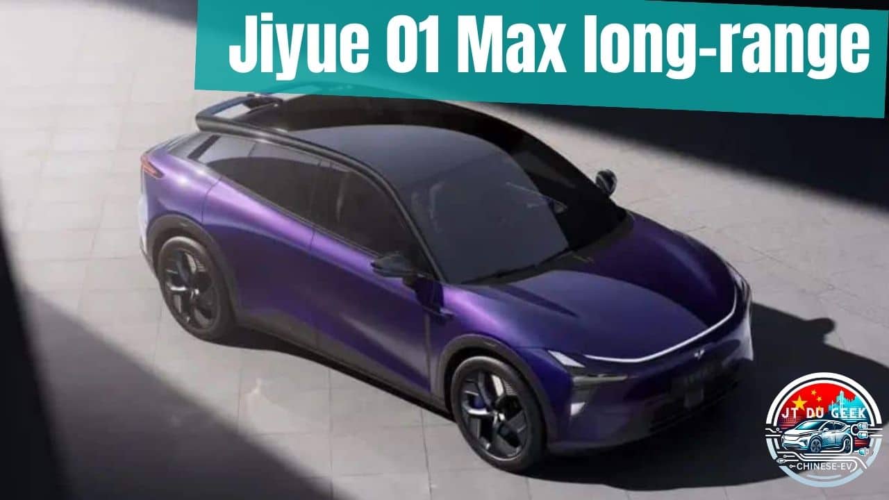 Lancement de la Jiyue 01 Max Longue Autonomie avec 720 km d'Autonomie à 35 200