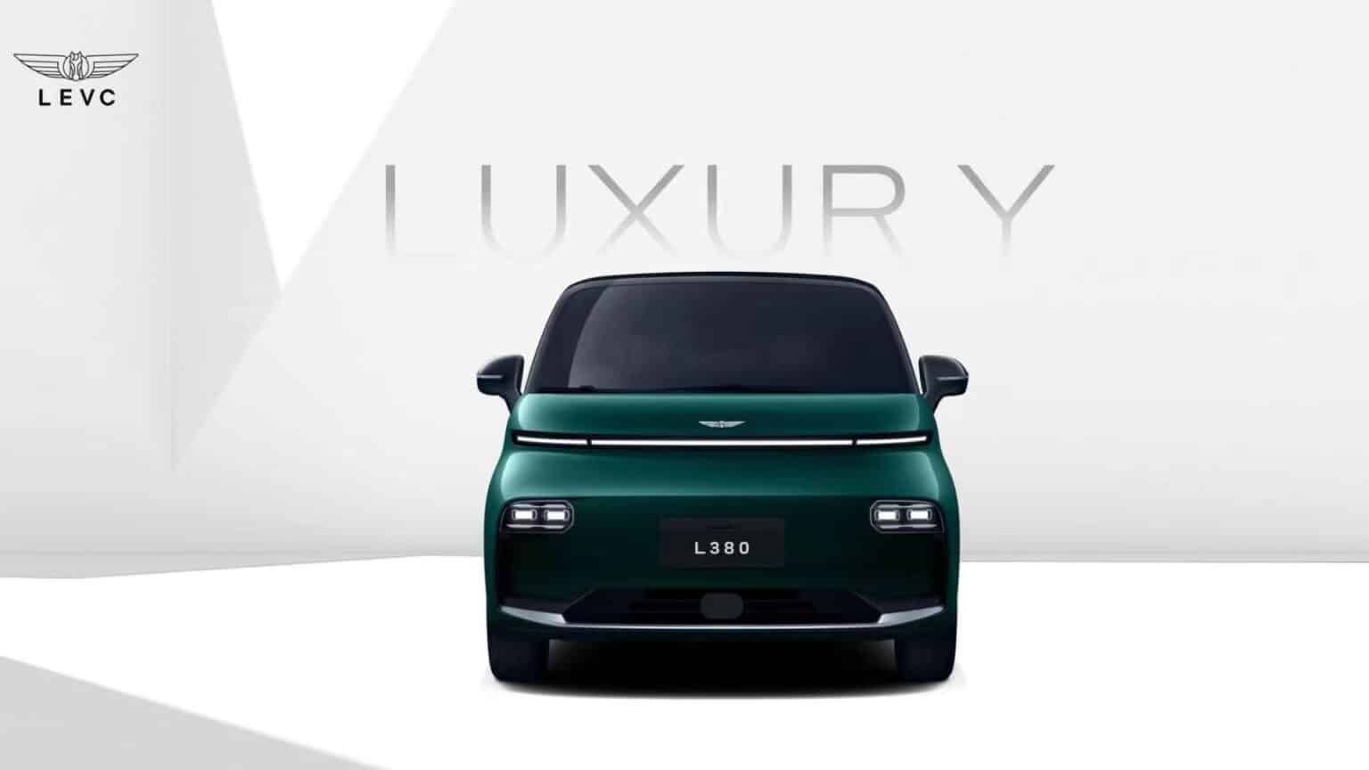 LEVC L380 , Un Monospace Électrique de Luxe Débarque en Production
