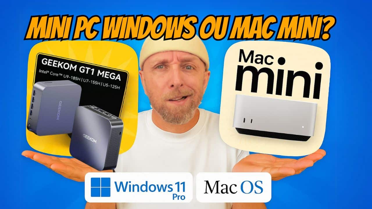 Mini PC Windows ou Mac ? Le comparatif ultime Geekom GT1 Mega vs Mac ...