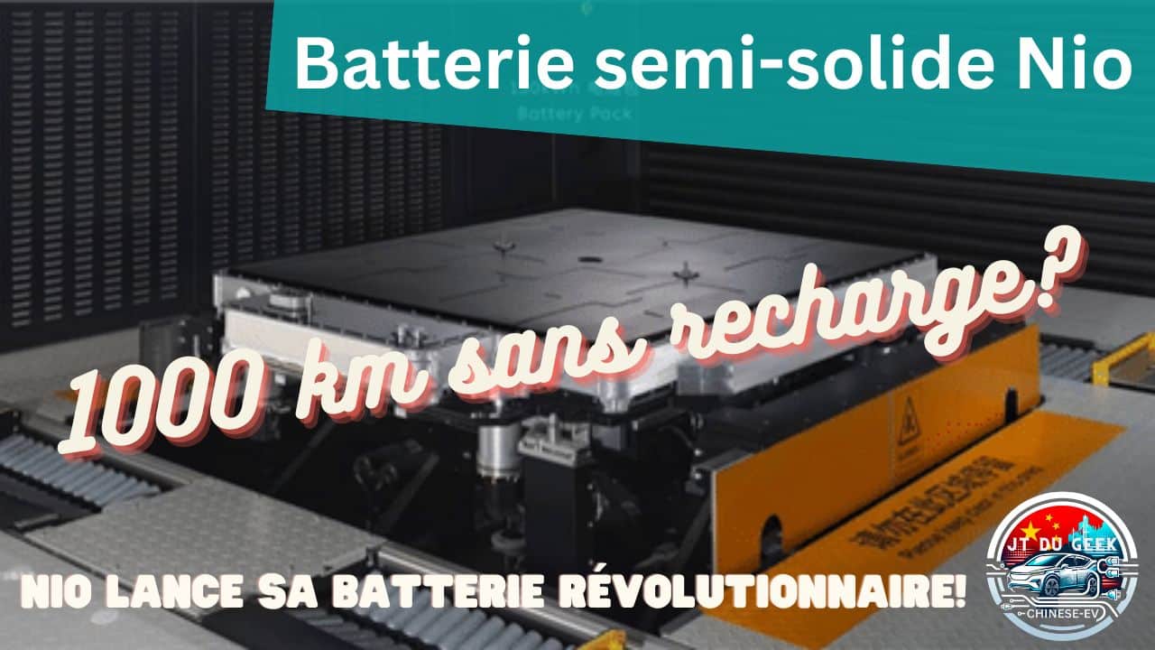 Nio Révolutionne avec sa Batterie Semi-Solide de 150 kWh : Lancement le ...