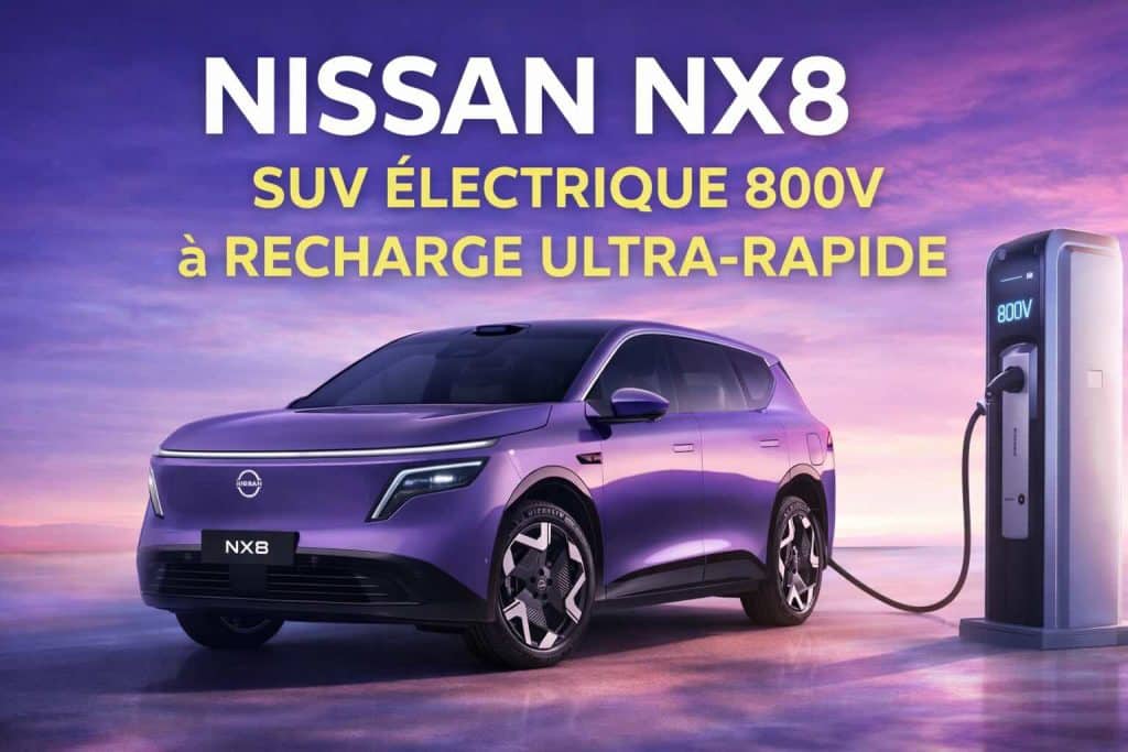 Nissan NX8 : tout savoir sur le SUV électrique 800V à recharge ultra-rapide