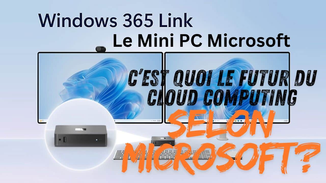 Nouveau Mini PC Windows 365 Link : voila le Futur du Cloud Computing ...