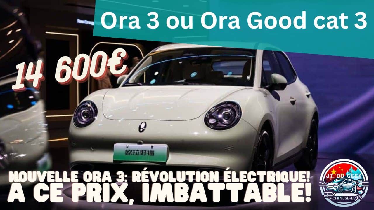 Ora 3 de Great Wall Motor ou Ora Good cat 3: Nouvelle Vague Électrique dès 14 600€ en Chine