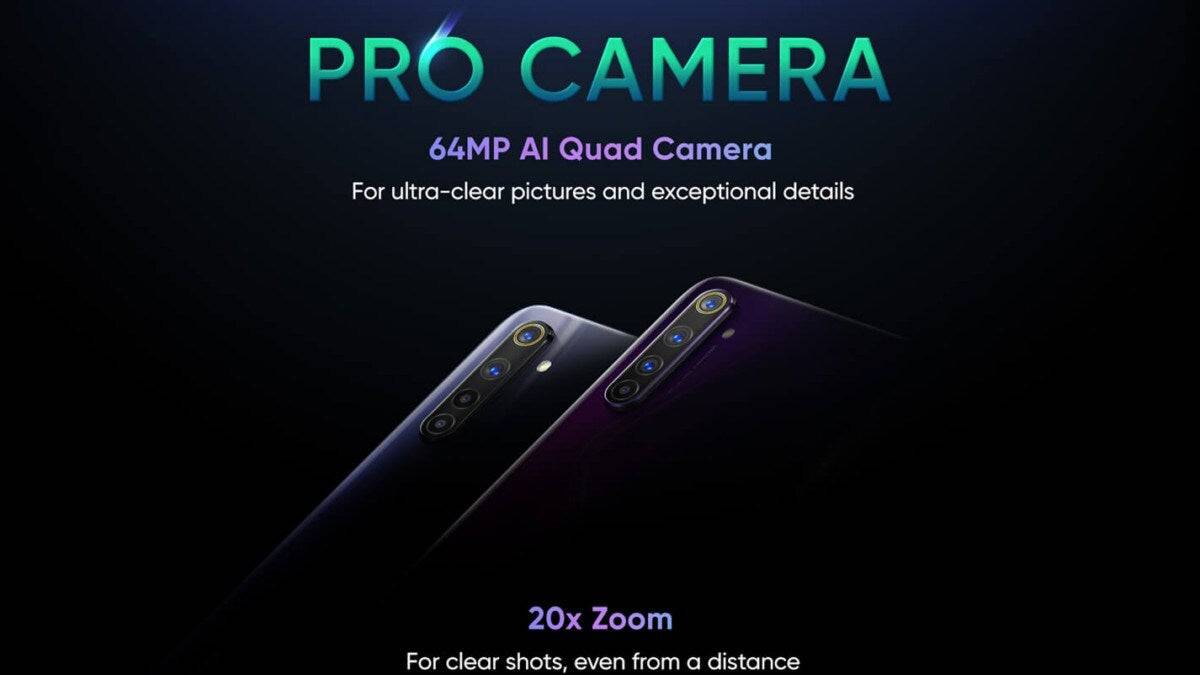 Realme 6 et Realme 6 Pro avec caméra Ultra clear Pictures 64Mp AI