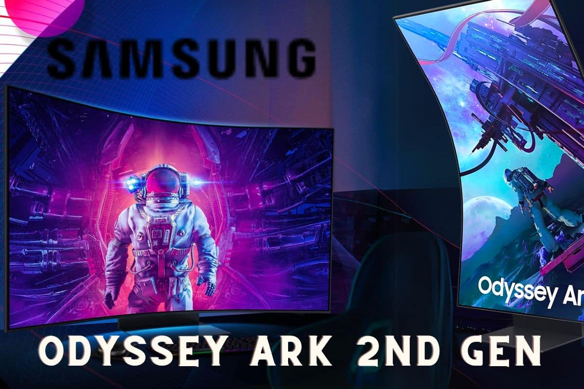 Samsung Odyssey Ark 2nd Gen, Le moniteur gaming 4K mini-LED 165Hz ...