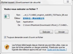 [TUTO] Technique de Root Android avec VROOT