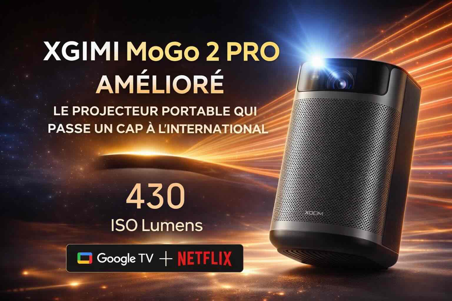 Xgimi MoGo 2 Pro amélioré : le projecteur portable qui passe un cap à l ...