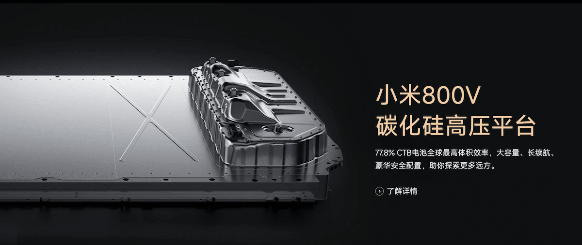 Xiaomi Présente le SU7, un SUV Électrique avec 800 km d'Autonomie et Accélération de 0-100km/h ...