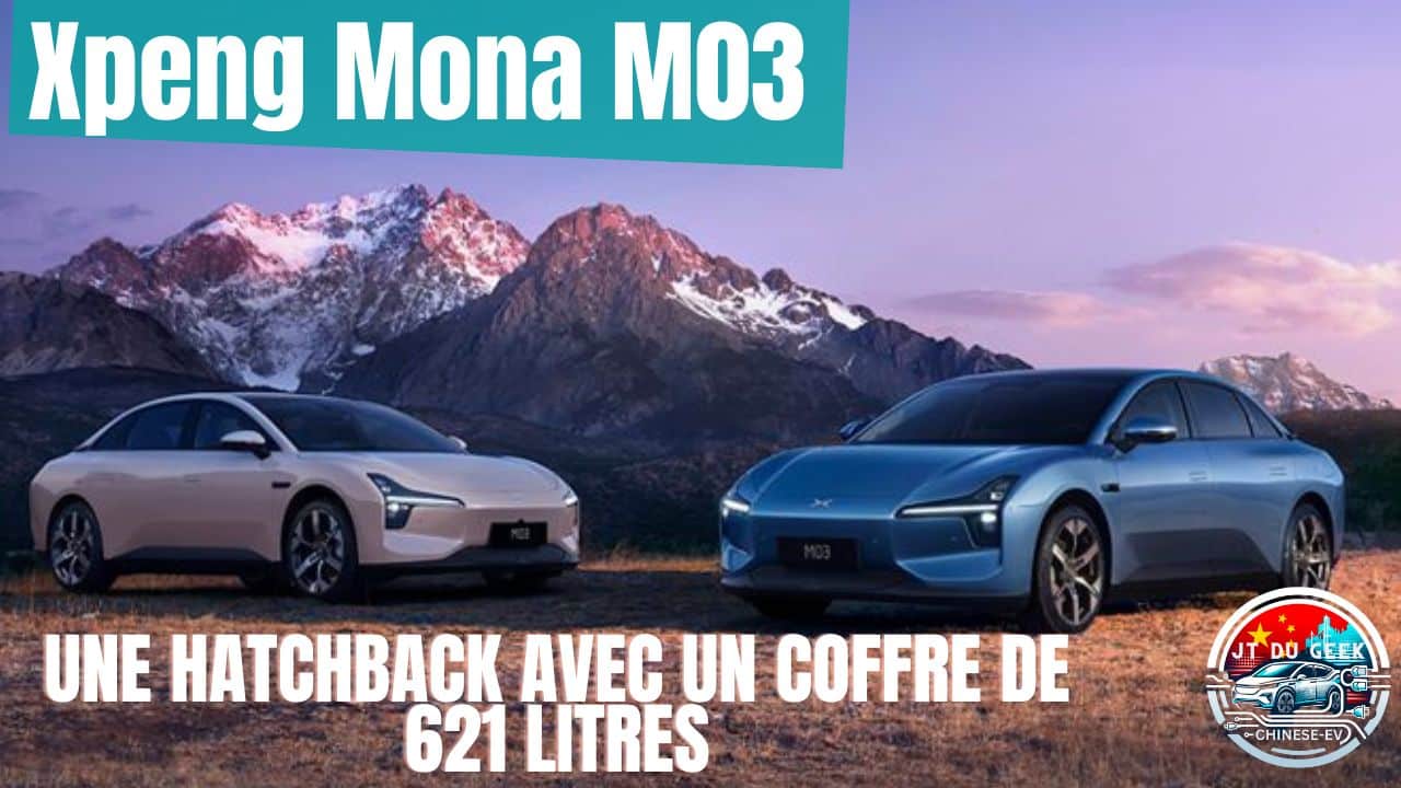 Découvrez la Xpeng Mona M03 : La Hatchback Électrique avec un Coffre de 621 Litres pour ...