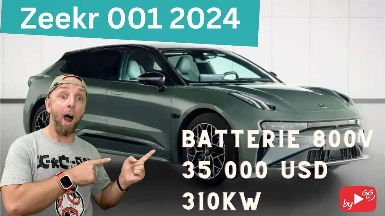 Nouvelle Zeekr 001 2024, Modèles Entrée de Gamme et Révolution 800V Prévue en Q1